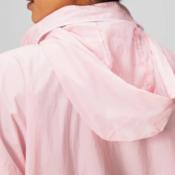 Fabletics | Jackets & Coats | Fabletics Nylon Track Jacket In Soft ...